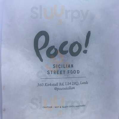 Poco Sicilian Street Food, Leeds - Menu, prices, restaurant rating
