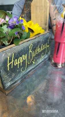 The Botanist Newcastle Bar & Restaurant, Newcastle upon Tyne - Menu ...