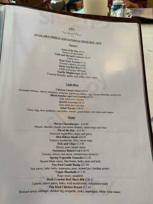 The Kinmel Arms, St George - The Village - Menu and Prices