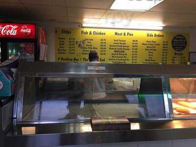 Golden Cod, Bontnewydd - Dol Beuno - Menu and Prices