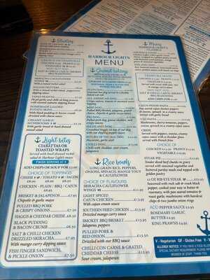 Harbour Lights, Irvine - 6 Harbour Street | Menu and Prices